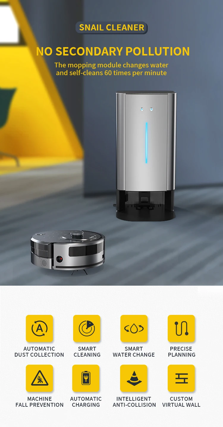 Multifunctional Supermarket Cleaning Robot Fast Charging Household ...