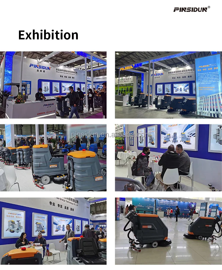 Psd-xj660 Automatic Floor Scrubber And Cleaner 2024 Electric Floor Cleaning Product - Buy ...