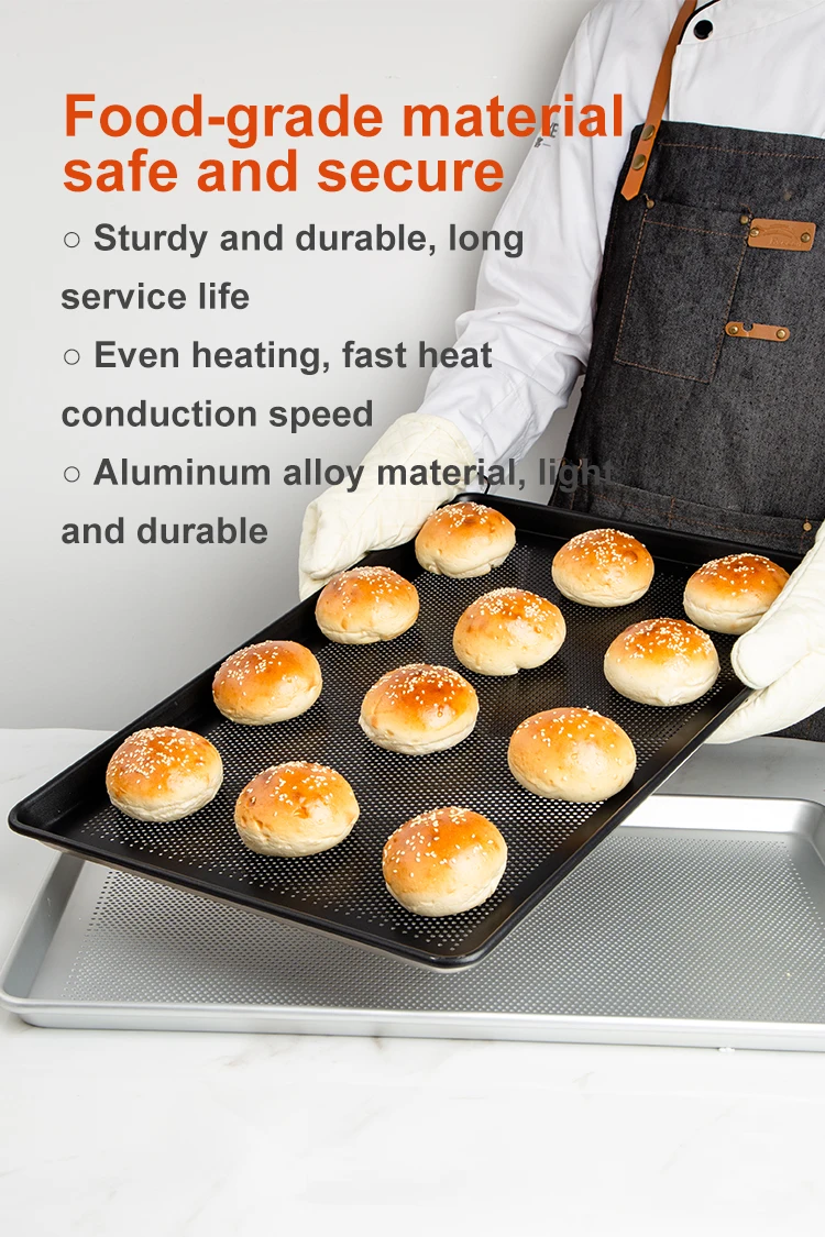 Alu-alloy Perforated Sheet Pan (non-stick) Customized Aluminum Alloy ...