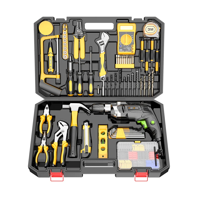 Wholesale Hardware Power Tools Electric Drill Set, Multifunctional ...