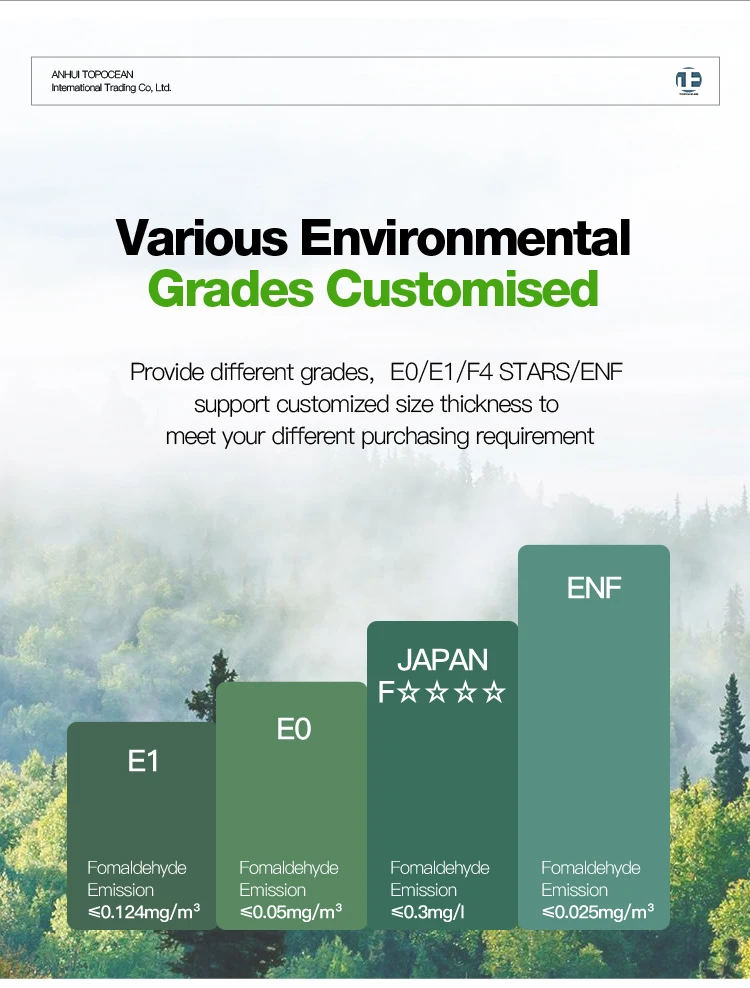 Topocean E0 E1 Grade Manufacturing Chipboard 18mm Melamine Raw Particle Board Mfc Board For ...