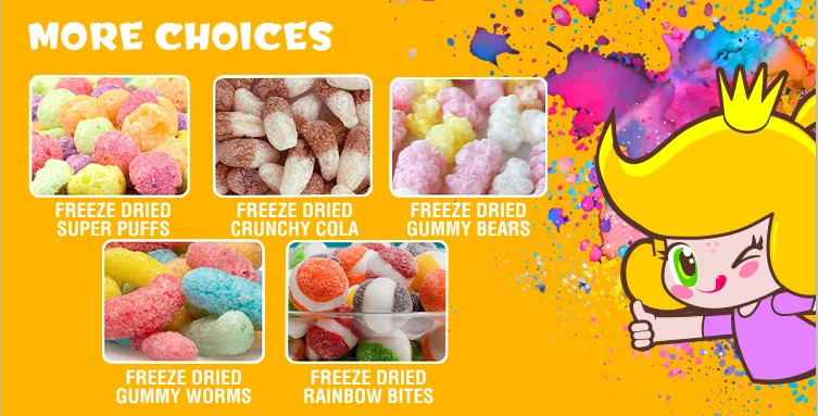 Minicrush Candy Freeze Dried Snacks Sweets Freeze Dried Candy As Gift ...