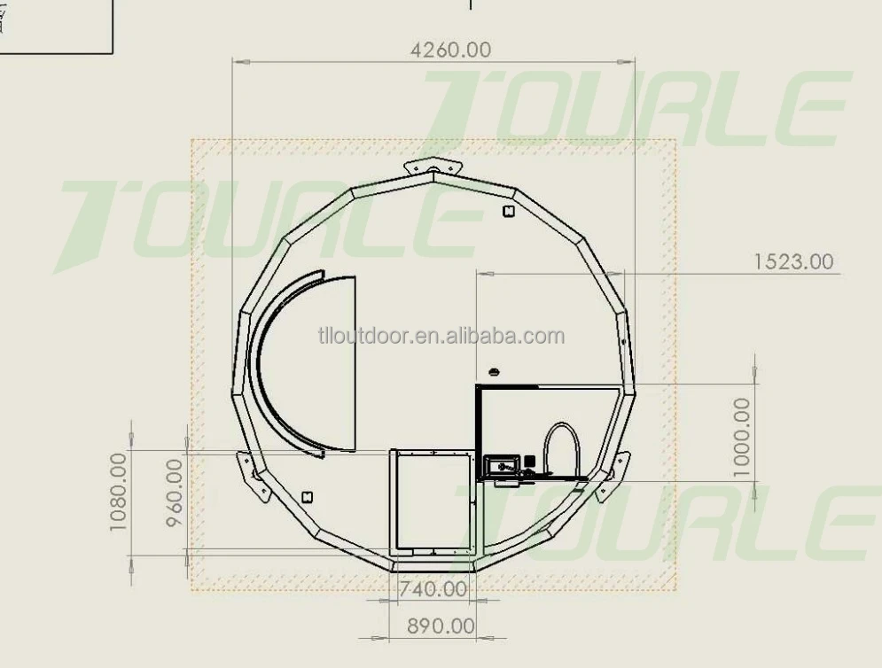 Star Capsule House - Prefabricated Space Capsule for Outdoor Use ...