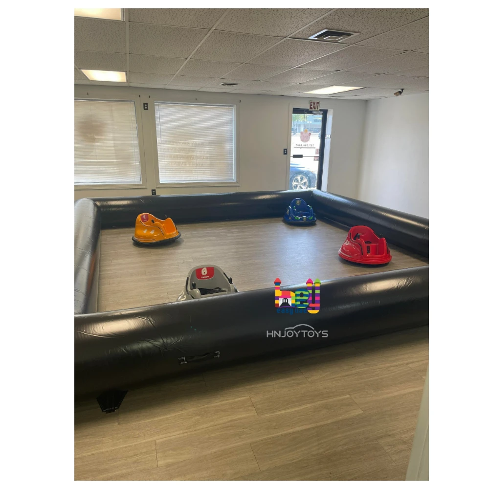 White Race Car Track Go Cart Yard Inflatable Perimeter Inflatable Race ...