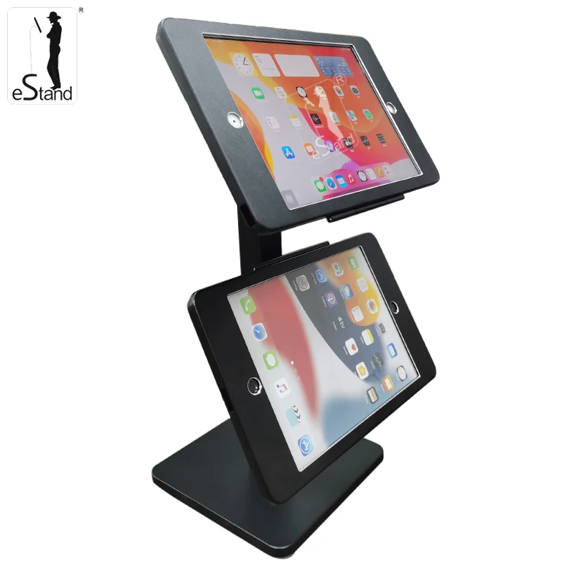 EStand 501R2 Desk Tablet Dual Display Kiosk Security for iPad 10.2 ...