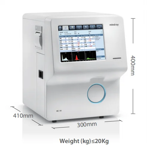 Cheapest Mindray Bc-10 3 Part Auto Hematology Analyzer Brand New Wbc ...