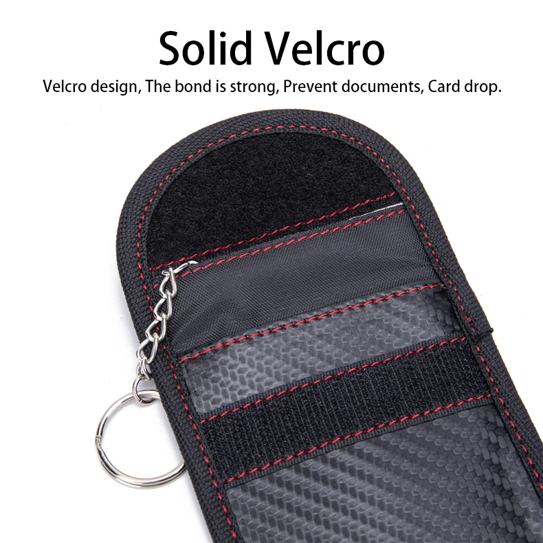 Wholesale Carbon Fiber Faraday Key Fob and Car Key Wallets RFID ...