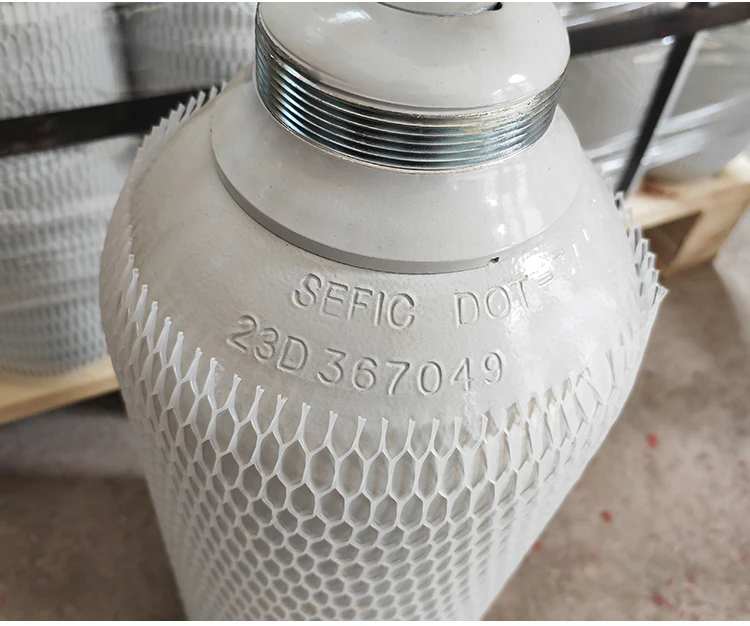 Dot3aa 40cf 7.8l 178mm 2265psi Cylinder Oxygen Price Industrial O2 ...