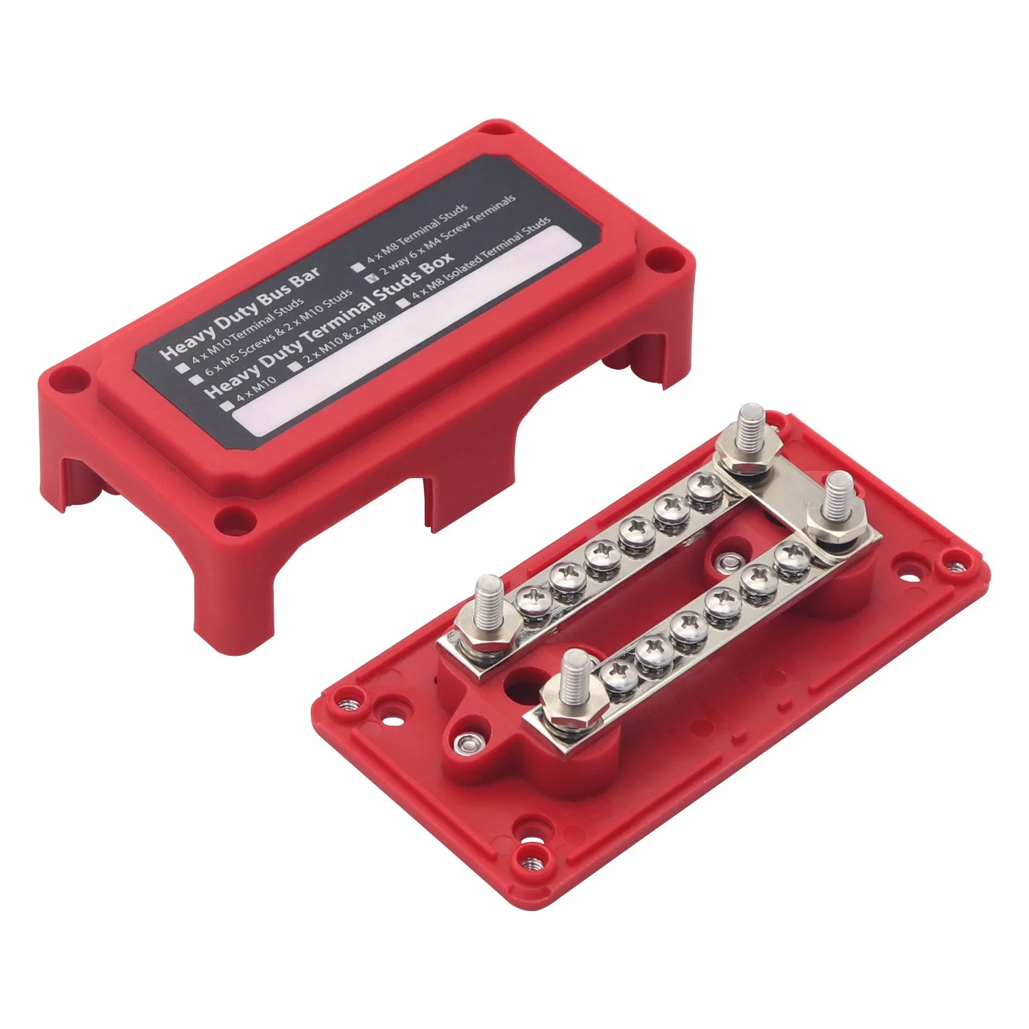 100A Bus Bar Heavy-Duty Module Design Power Distribution Block Busbar ...