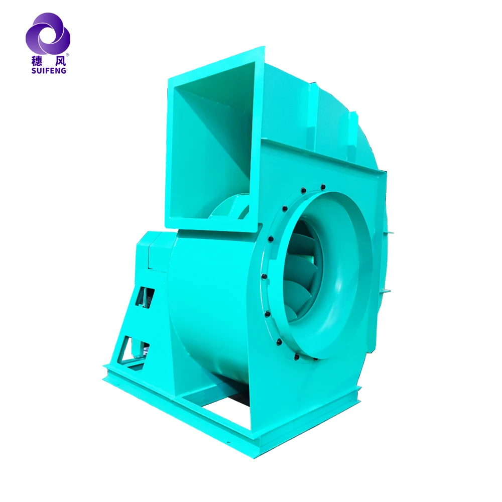 Industrial Centrifugal Fans Ventilation Gas Treatment Fan power plant ...