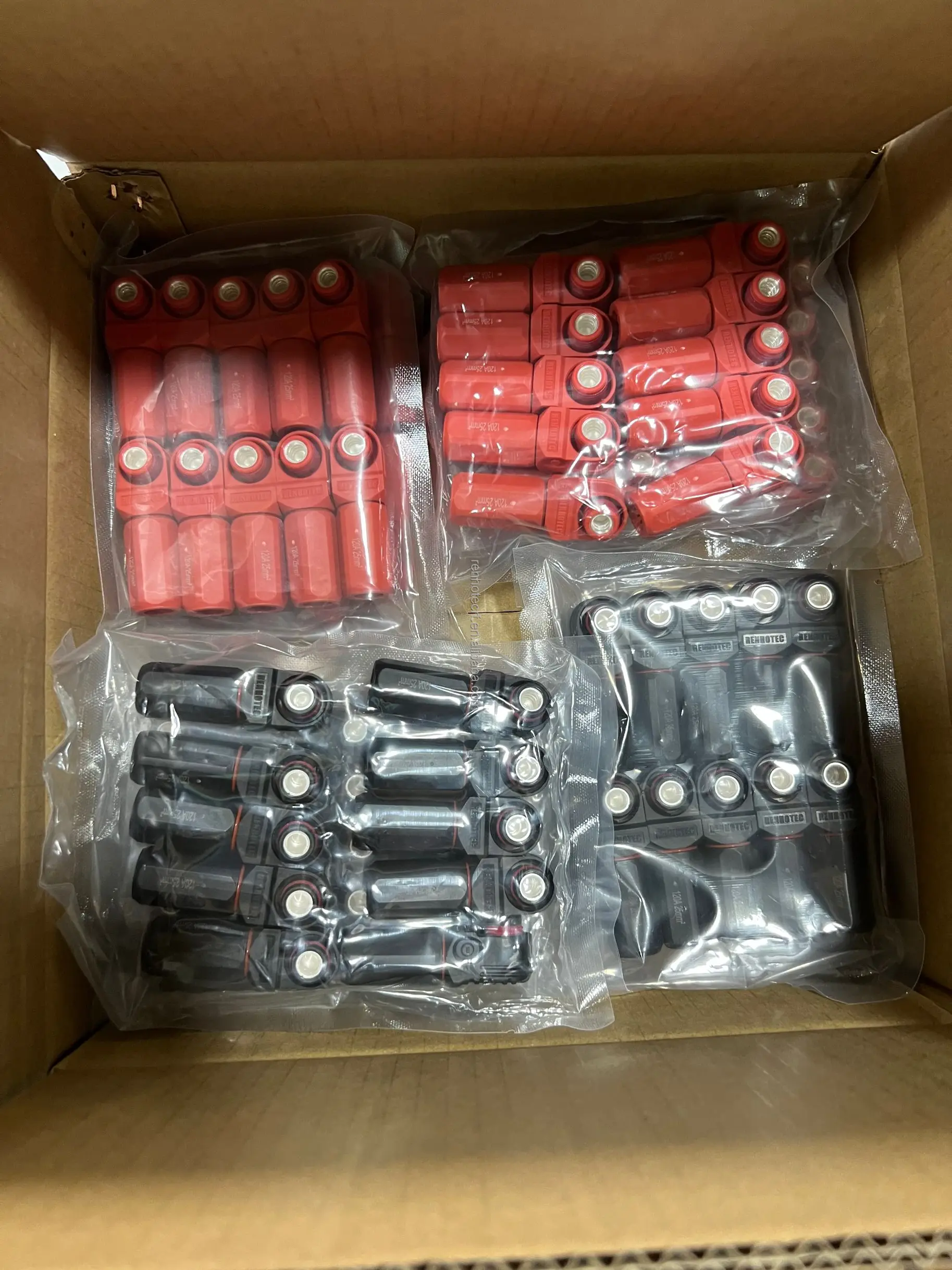 200a Dc Power Connector For Battery Pack Bms 1pos Cable Plug And Panel ...