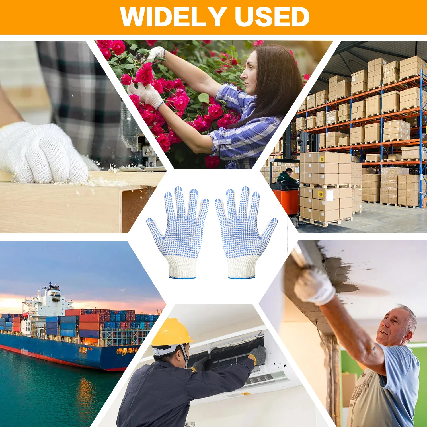 Wholesale Labor Safety Work Guante Industrial Construction Hand ...