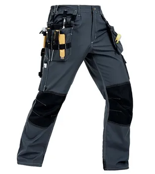 Heavy Duty Tooling Mechanic Multi Pockets Work Pants For Workshop ...