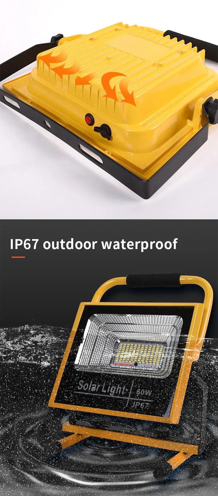 Waterproof Ip65 10w 20w 30w 50w 100w Portable Led Work Light Outdoor ...