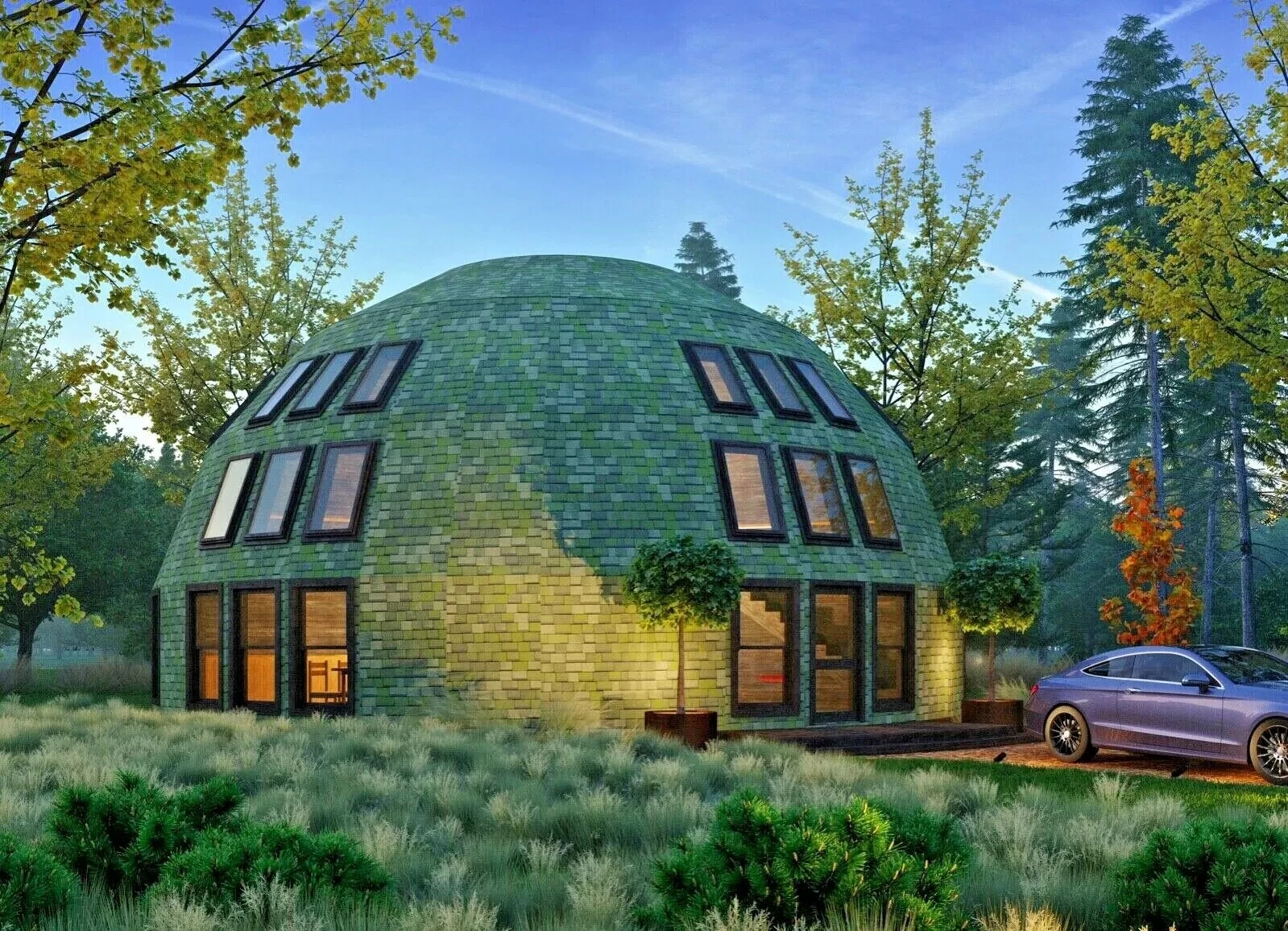 Casa Prefabricada Dome House Price Prefab Resort Houses Wood Home ...