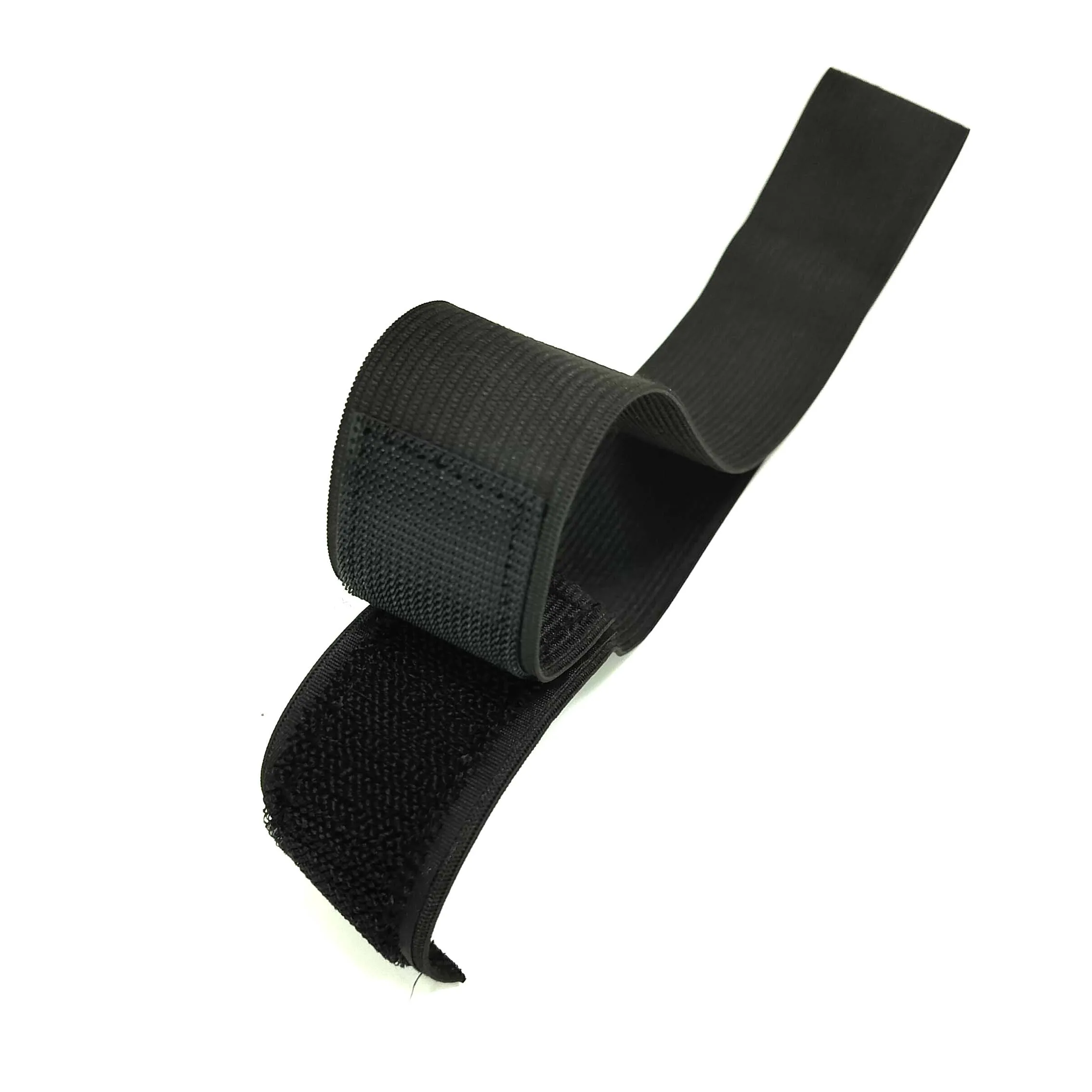 DANSKY Hook and Loop Style Hair Band 35mm Black Elastic Band Easy to ...
