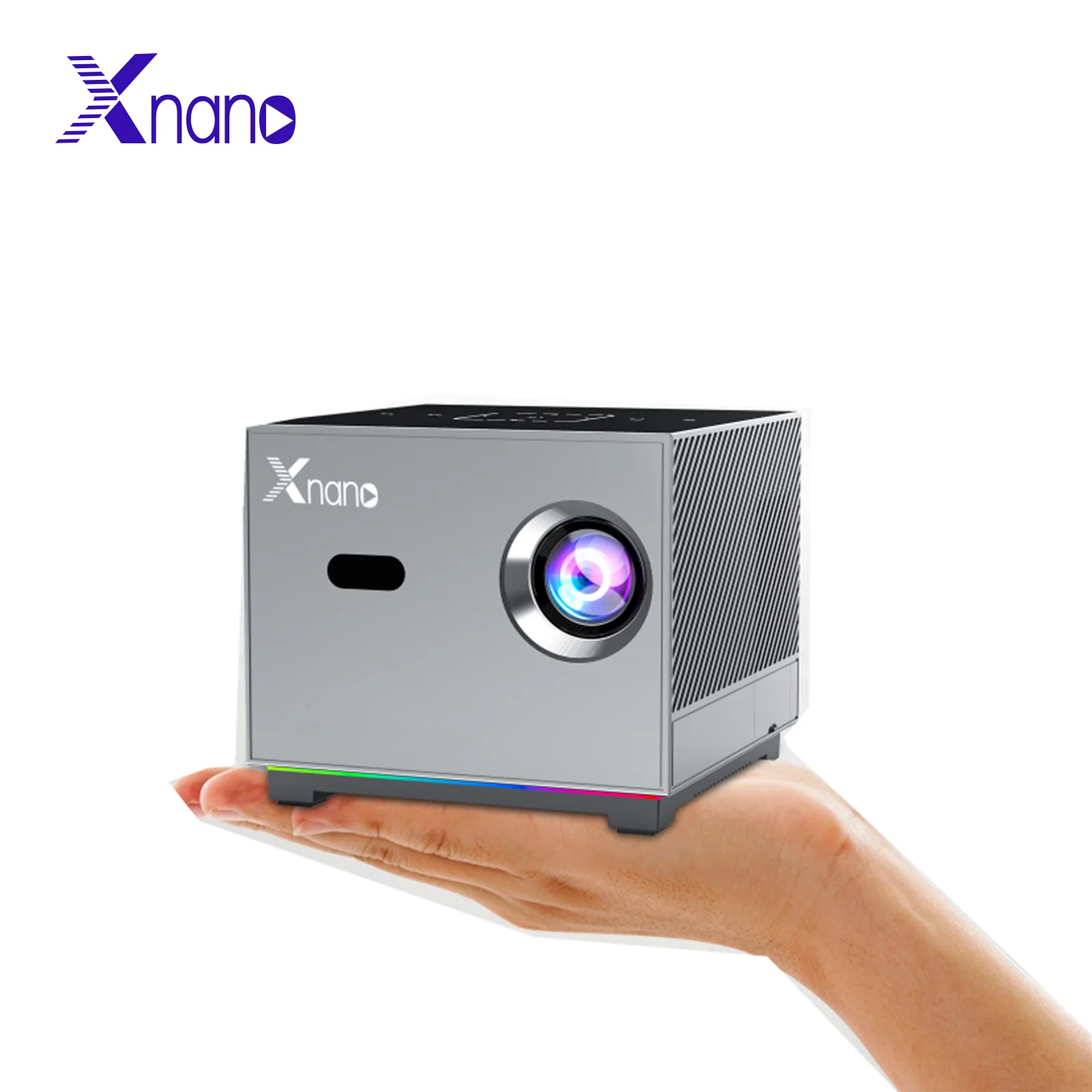2024 Xnano X3 Mini Smart Portable Projector 5g Wifi Led 4k Video Full ...
