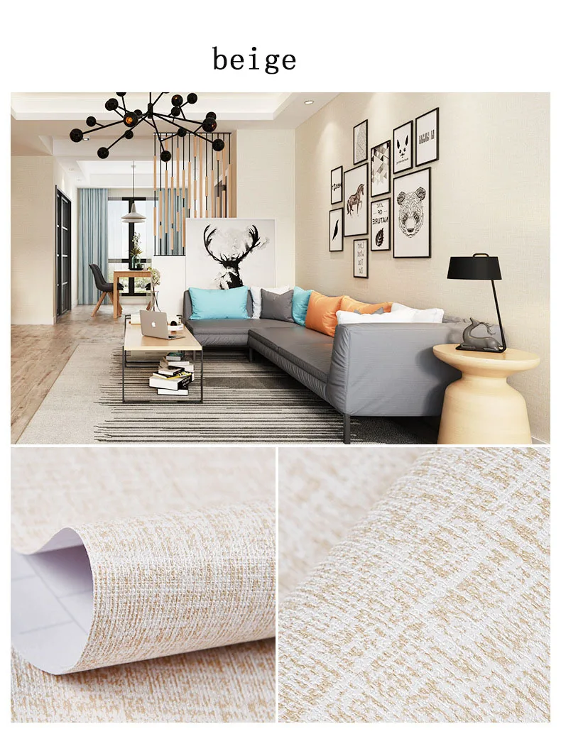 Modern Self Adhesive Wall Paper Pvc Waterproof Peel Stick Wallpaper ...
