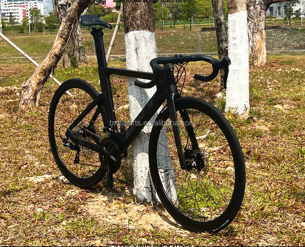 700c Carbon Road Racing Bicycle Hot Selling Shimano R7000 1*11 Speed Tour De France Aero Shaping ...