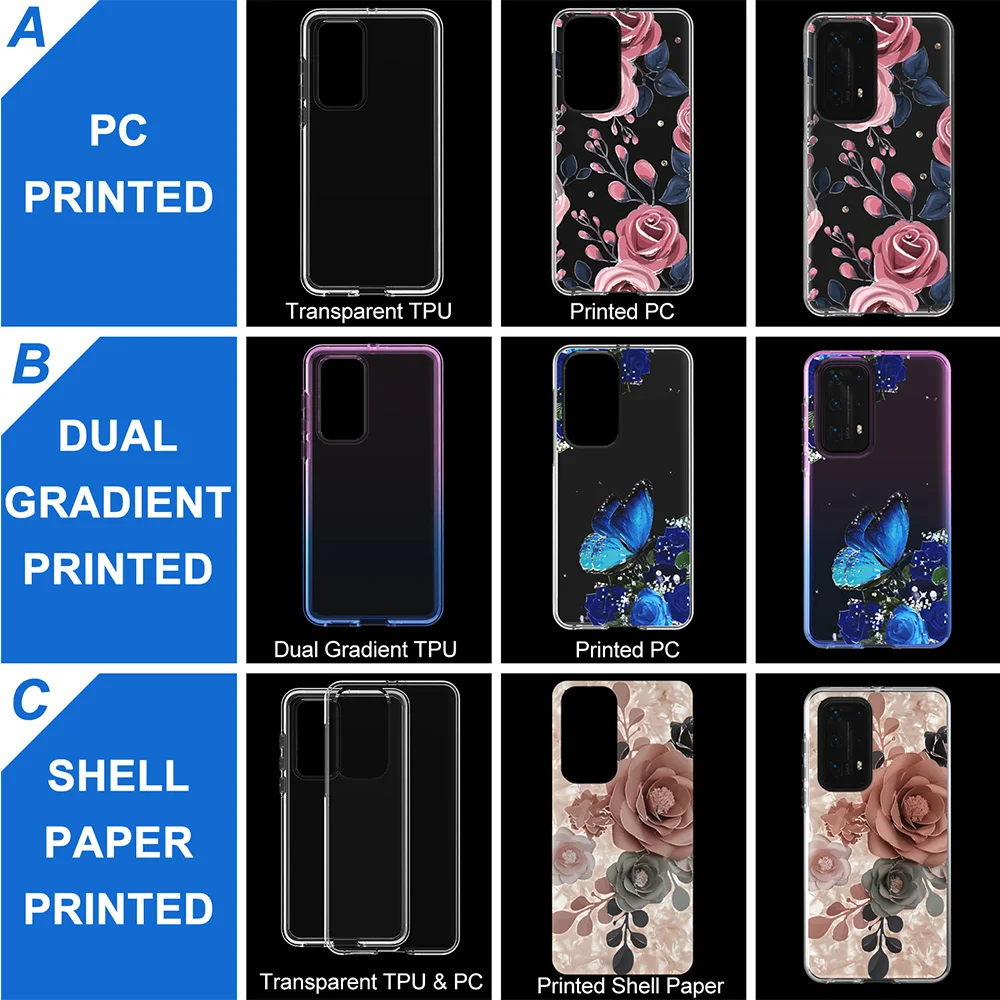 Transparent Smart Custom High Clear Back Cover for Iphone