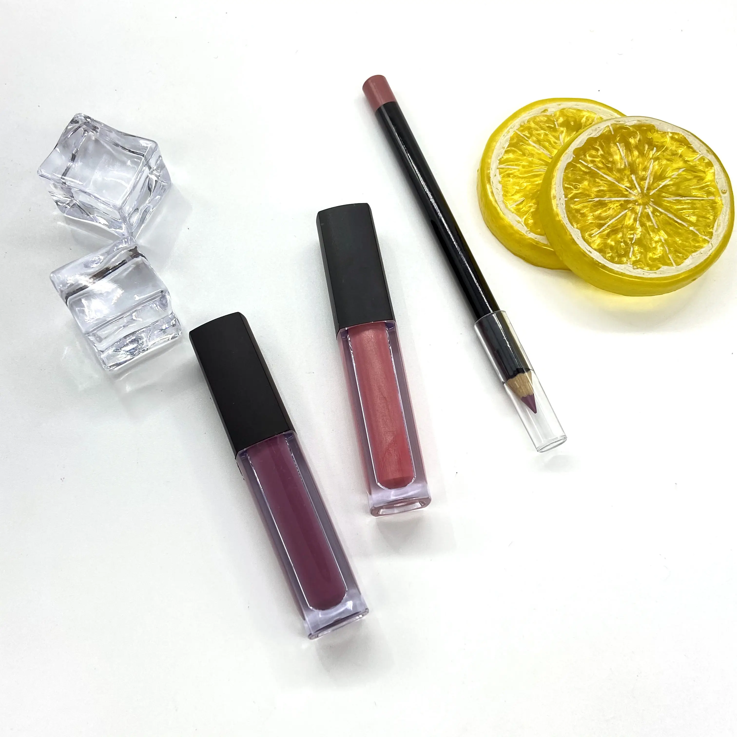 Waterproof Lipstick With Lip Liner Private Label Lipstick Box Lip Gloss ...