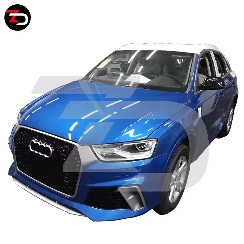 Factory Price Rsq3 Style Front Bumper Main Grill For Audi Q3 2017 To ...