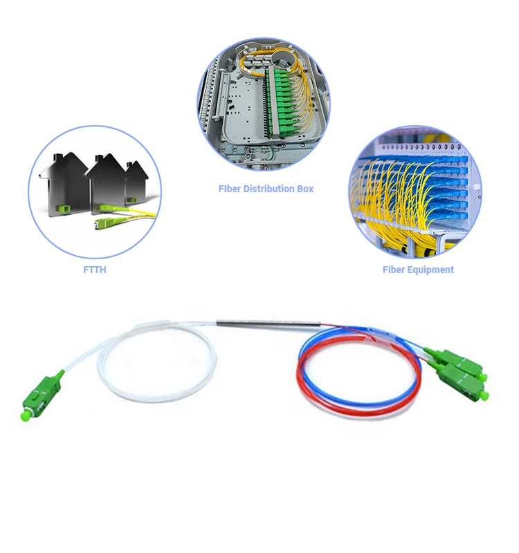 Fbt Splitter/ Fbt Fiber Coupler 1310/1550nm 50/50 1/99 2/98 3/97 40/60 ...