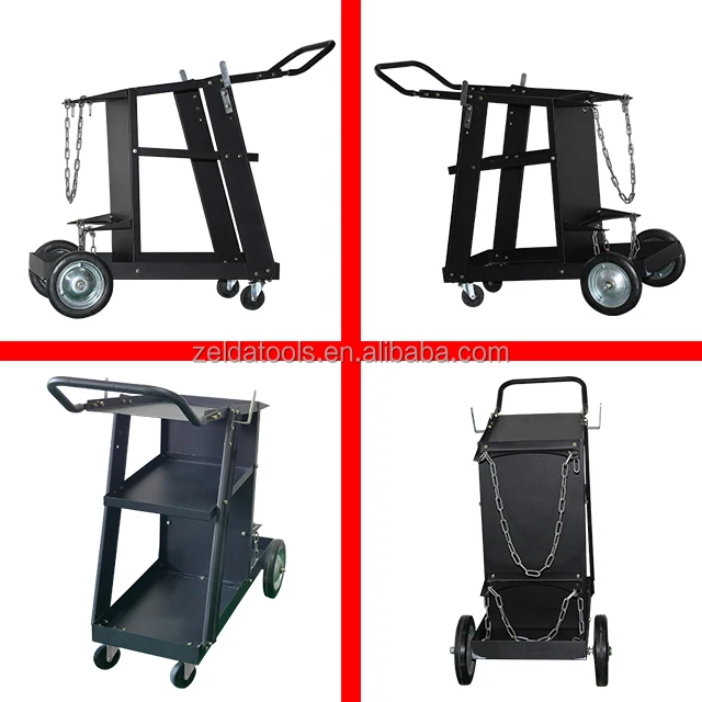 3-tier Portable Welding Cart Trolley For Mig Welder - Buy 3-tier ...