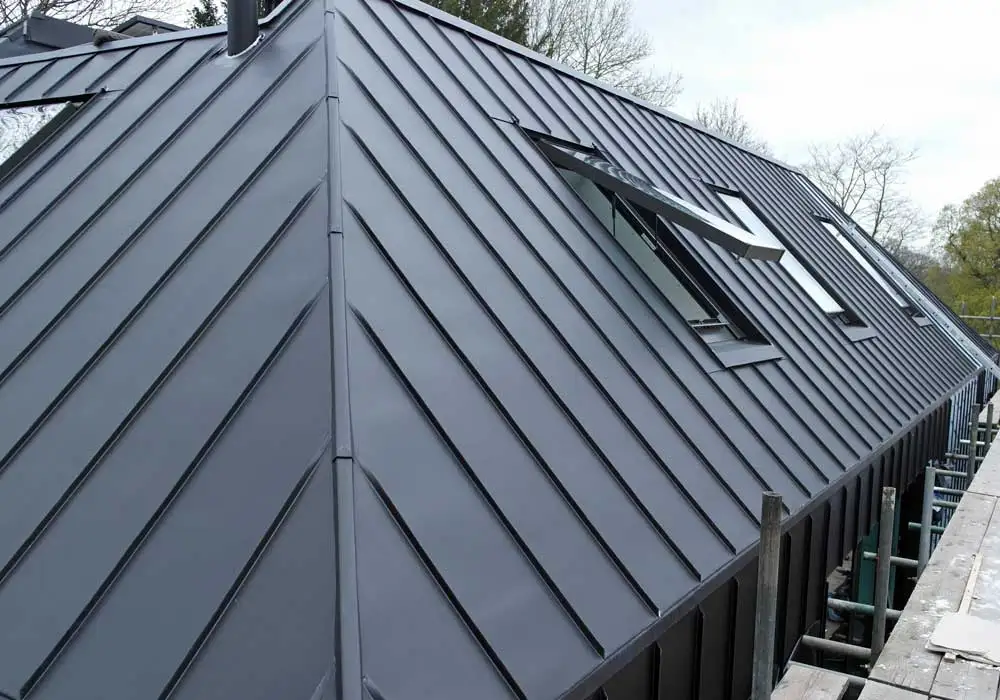 Metal Double Lock Standing Seam Roofing - Durable & Stylish