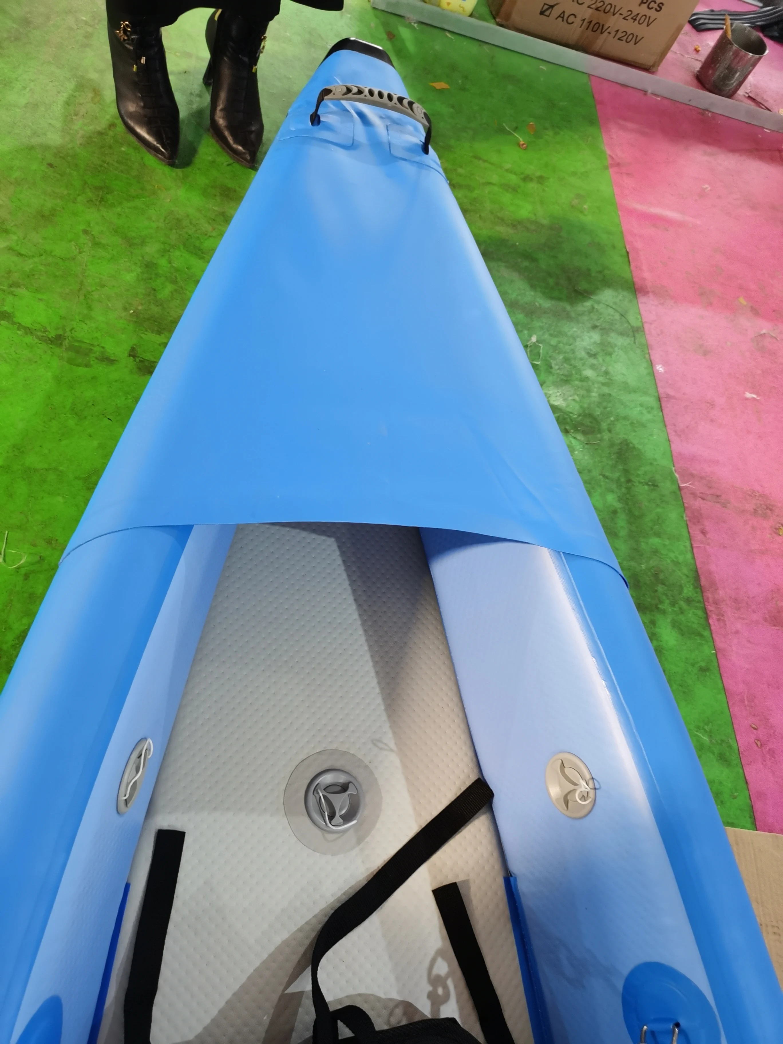 Mini Custom Inflatable Kayak With Pedals For Fishing - Buy Mini Kayak ...