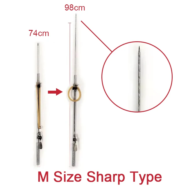 2025 Factory Top Quality Fish Shot 98CM 115CM Shooting Fish Gun