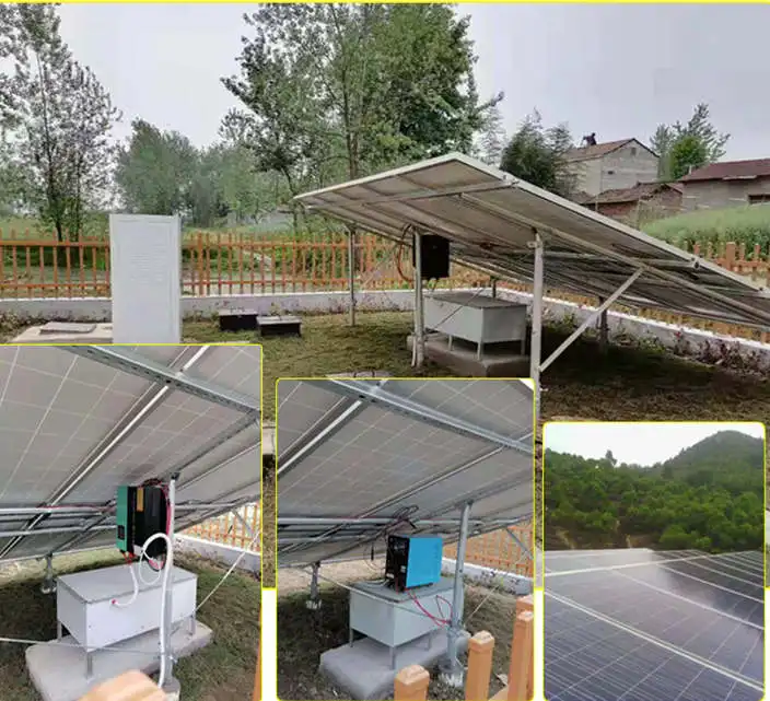 Hybrid Solar System Photovoltaic Panel System 50kw Energy Storage Solar ...