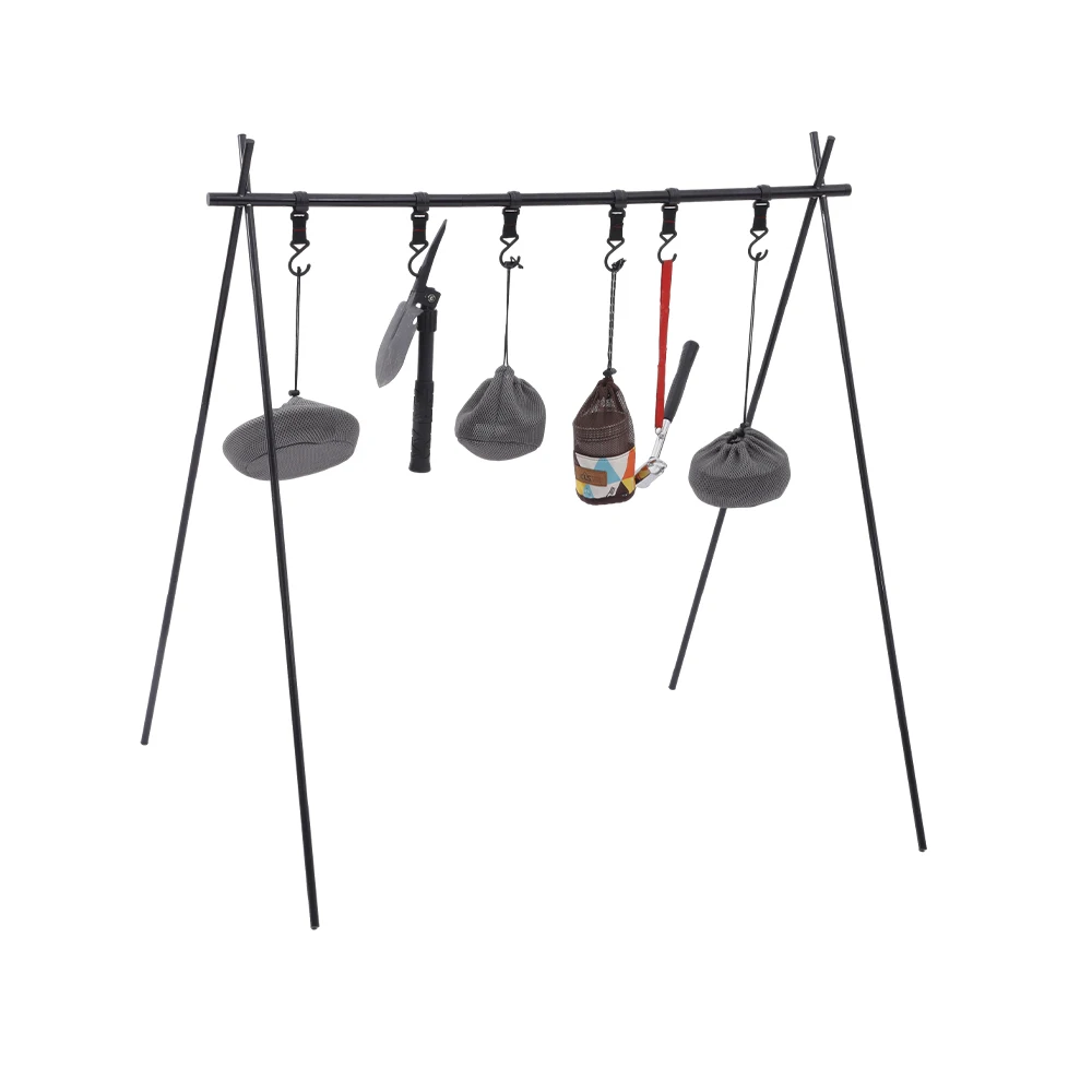 Camping Triangular Barbecue Accessories Hanging Rack - Buy Barbecue ...