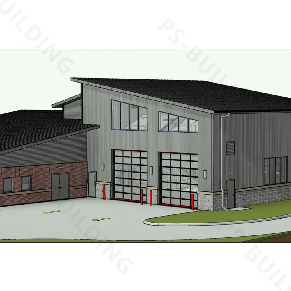 Prefabricated Steel Fire Stations, Modular Emergency Response ...