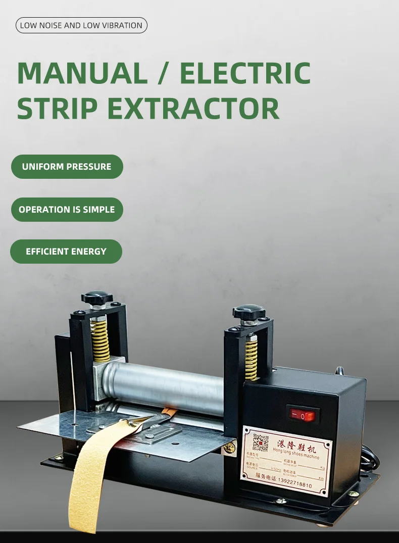 Manual Leather Shoulder Strap Bonding Roller Machine for Leather Watch ...