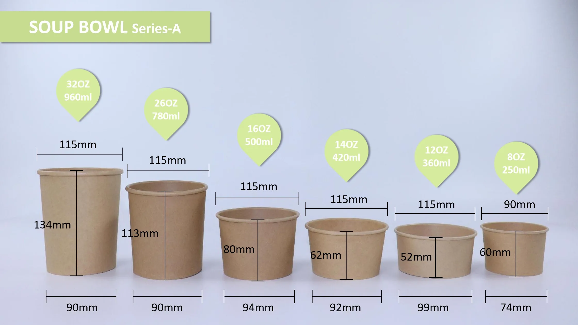 Kraft Paper Sauce Cup Biodegradable Disposable Paper Sauce Cup 1oz 2oz ...