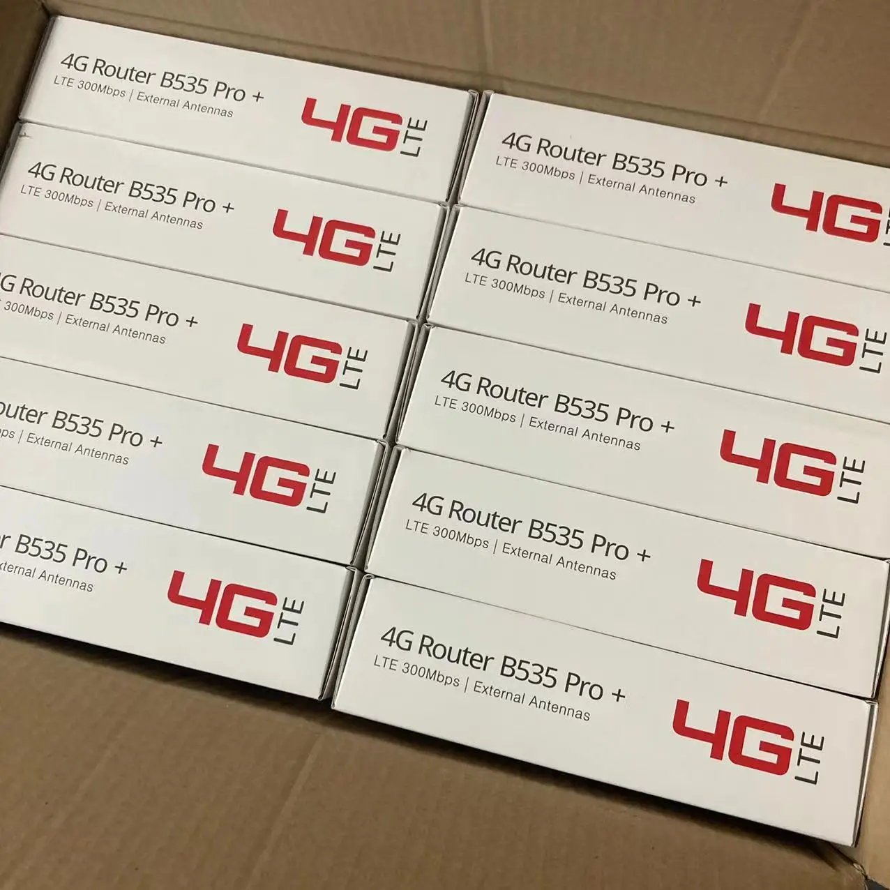 New B535 Pro + 4g Lte Cat6 Wireless Router / Cpe 300mbps Wireless ...