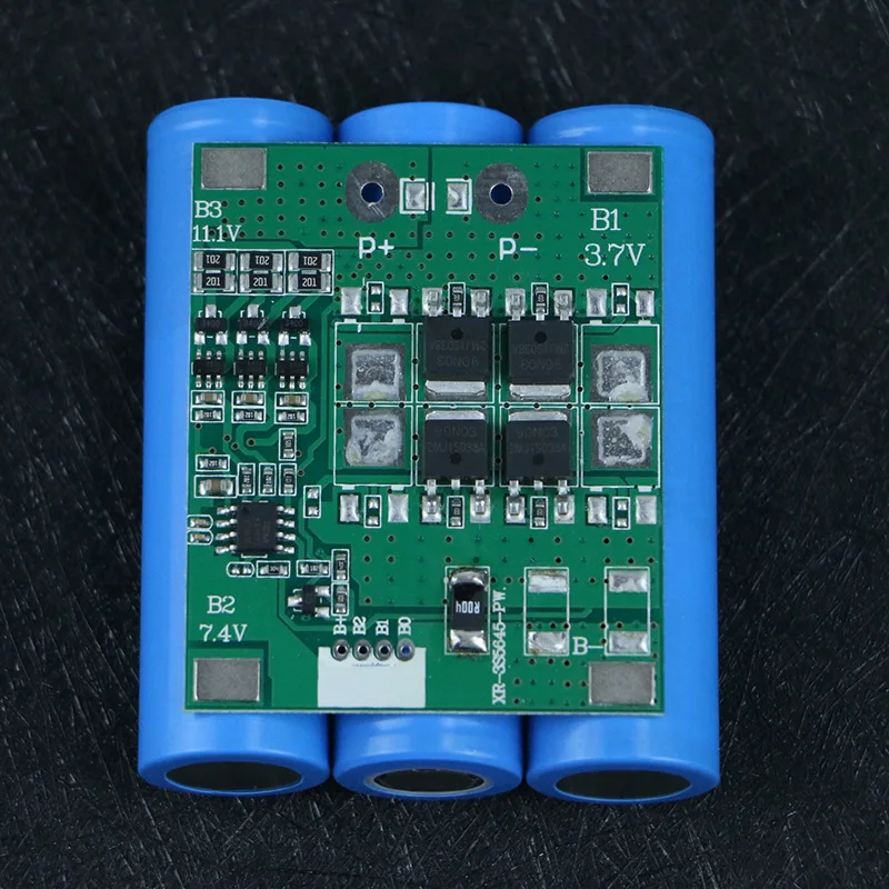 3S BMS for Lithium Ion Cells - Battery Protection Board