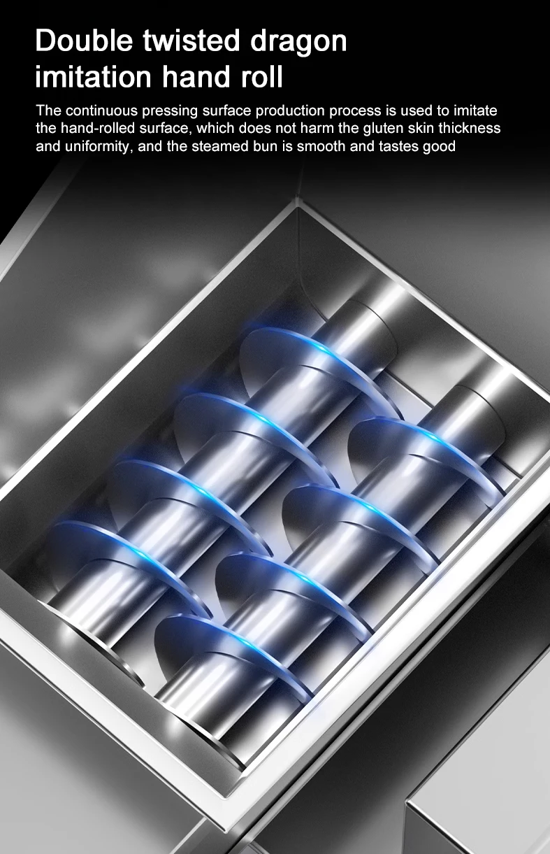 Industrial Automatic Steamed Stuffing Bun Momo Maker / Chinese Baozi ...