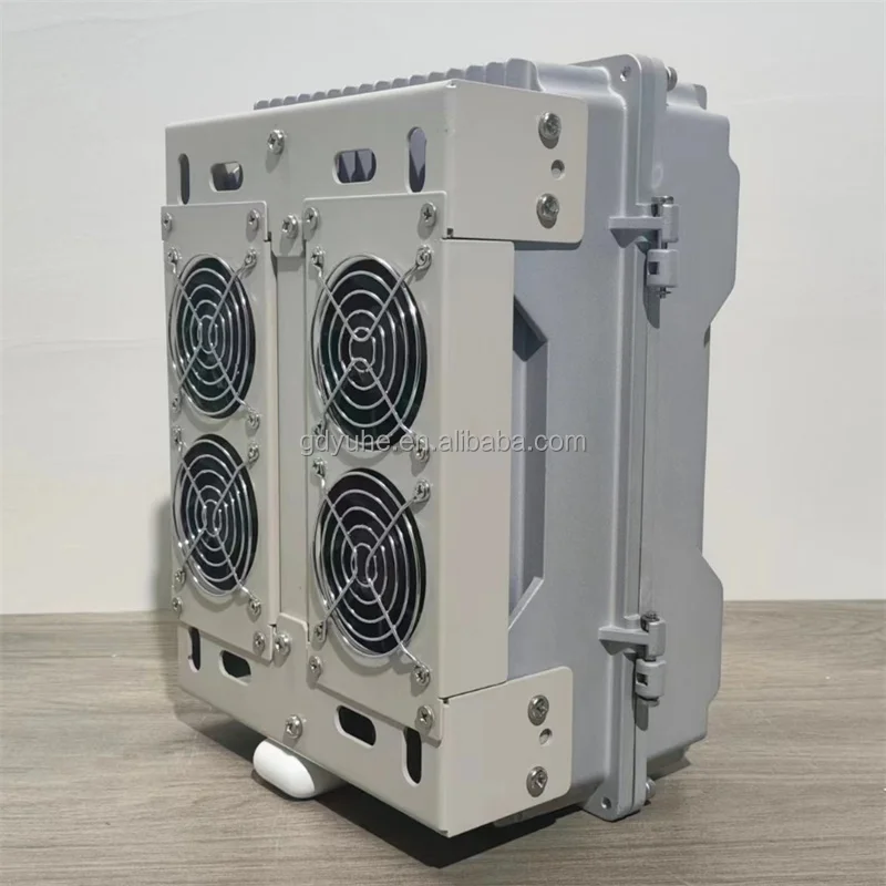 IP67 Aluminum Box Industrial Die Casting Aluminum Enclosure Cooling Fan ...