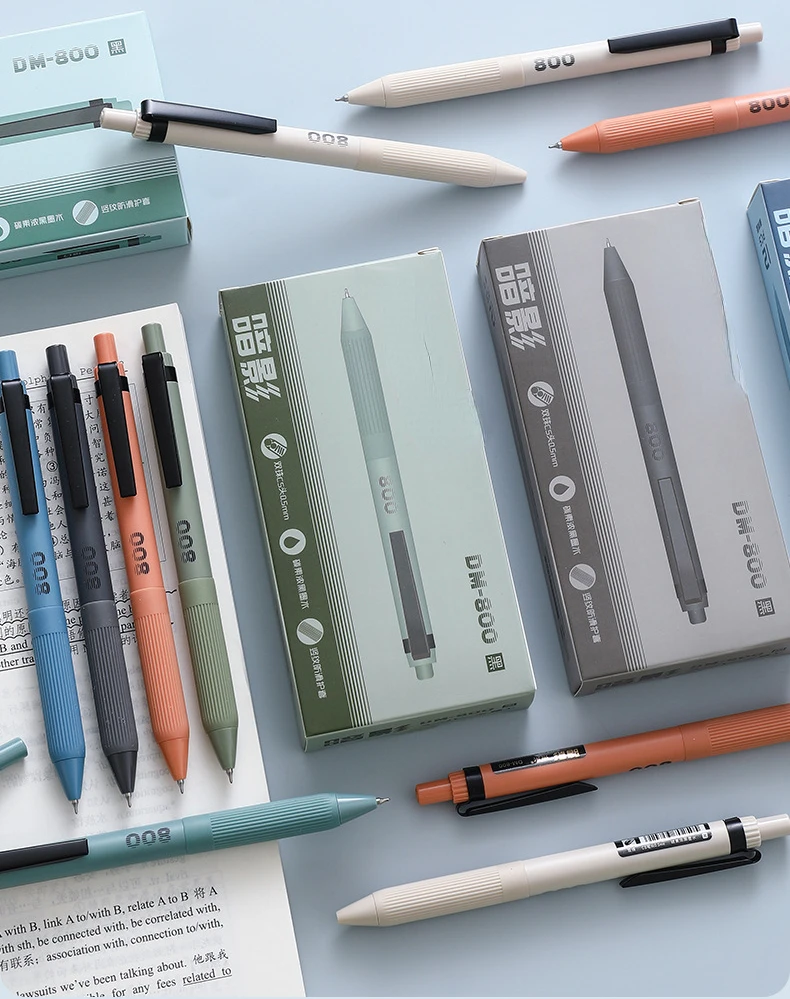 Simplicity Morandi Shadow Neutral Pen - 0.5mm Gel Ink Pen for Creative ...