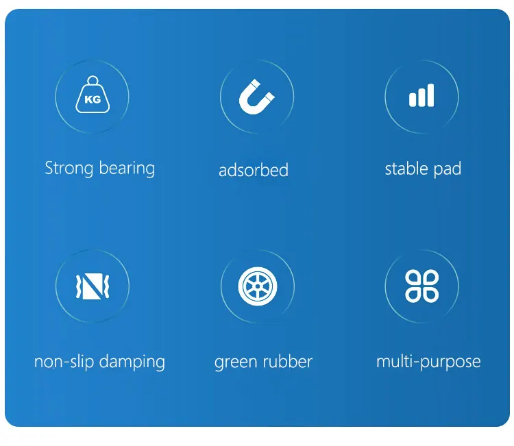 Toco Anti-Vibration Leg Stopper - 4pcs Washing Machine Support Mat