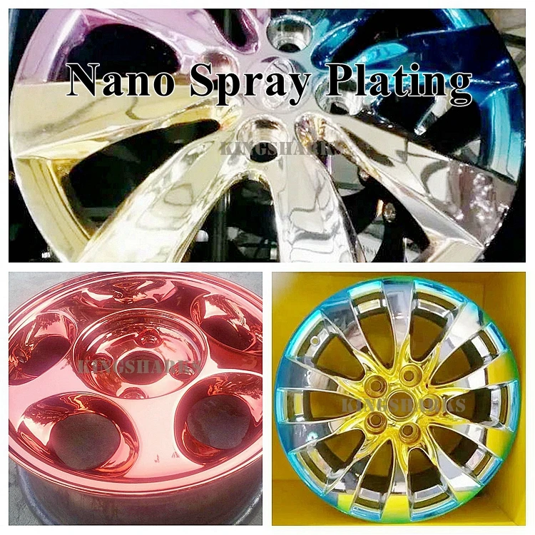 Double 1.3 Nozzle Chrome Spray Gun - High Quality Plating