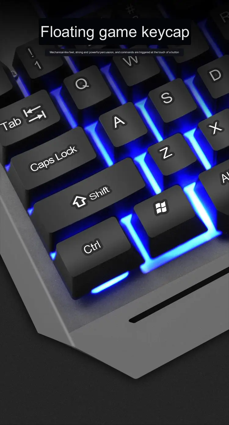 DIVPARD GMK-70 Mechanical Keyboard & Mouse Set for Esports