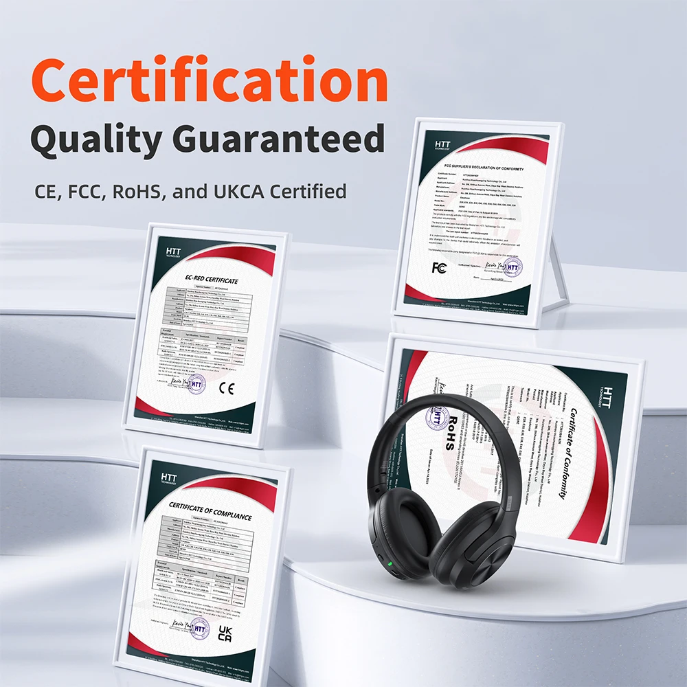 Anc Headphones Active Noise Cancellation Noise Reduction Tws Blue Tooth ...