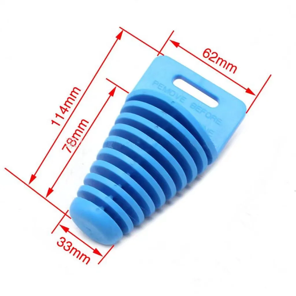 Medium Motorcycle Exhaust Pipe Rubber Plug High Quality Dustproof Plug ...