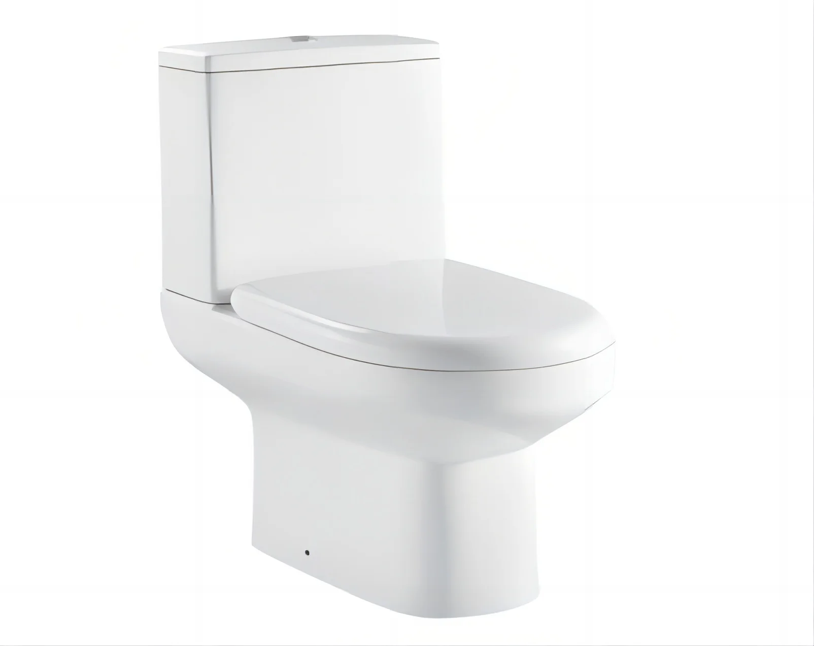 Dual-Flush White Ceramic Toilet Gabinetto Tualeta Retrete Bathroom Ware ...