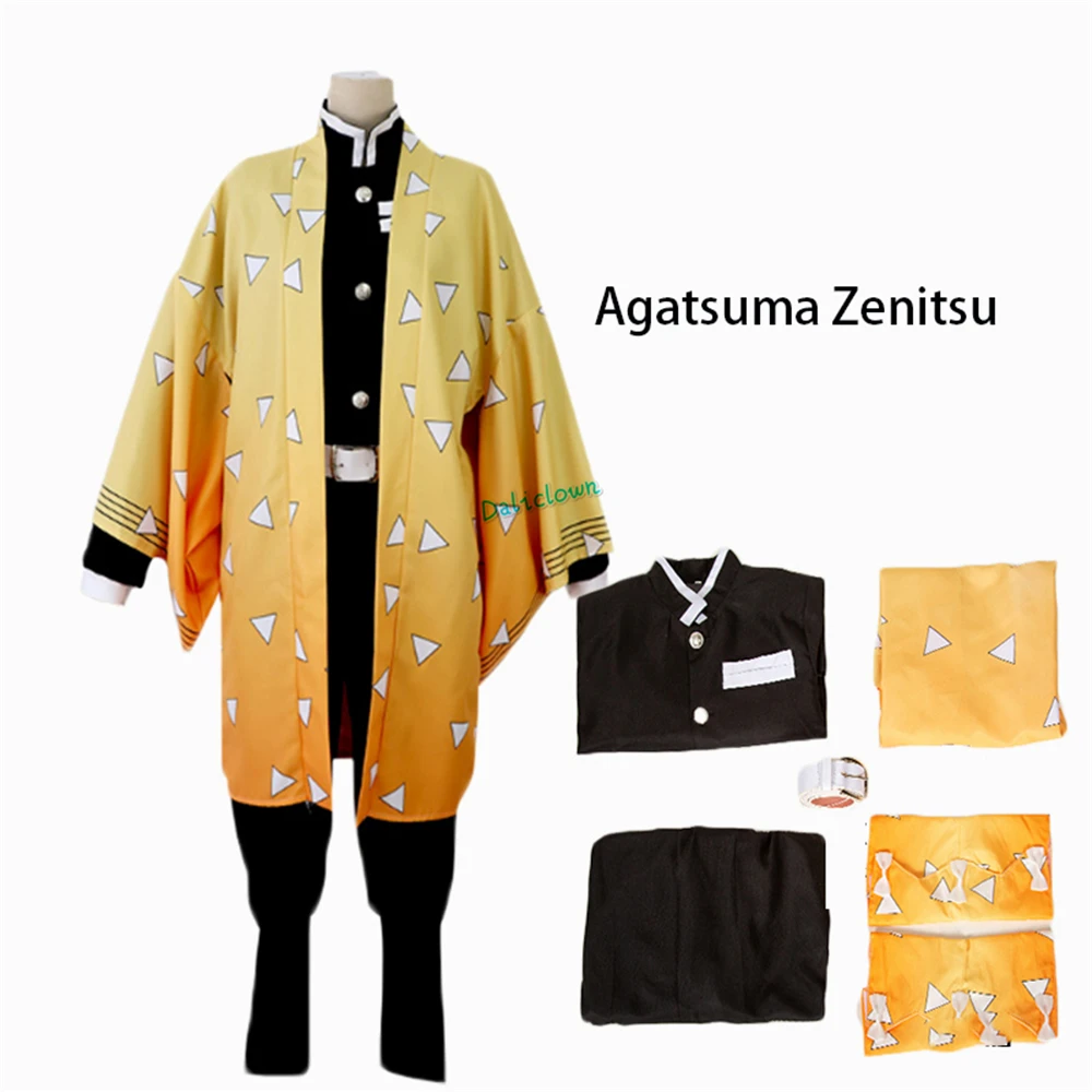 Anime Demon Slayer Cosplay Costume Kimetsu No Yaiba Kamado Tanjirou ...