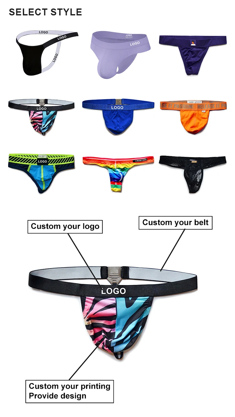 Customised Graphic Print Jockstraps For Male Oem With Your Name On ...