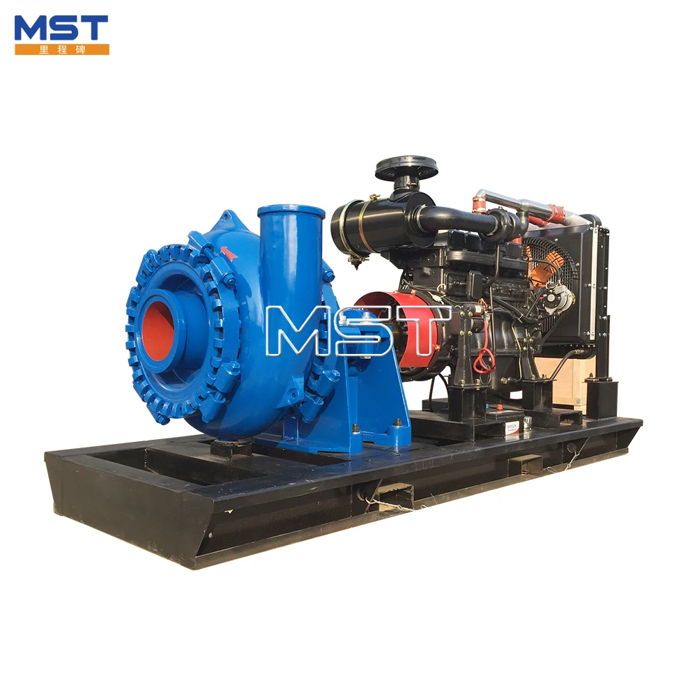 1000m3/hr Discharge Horizontal Diesel Engine Sand Dredge Pump